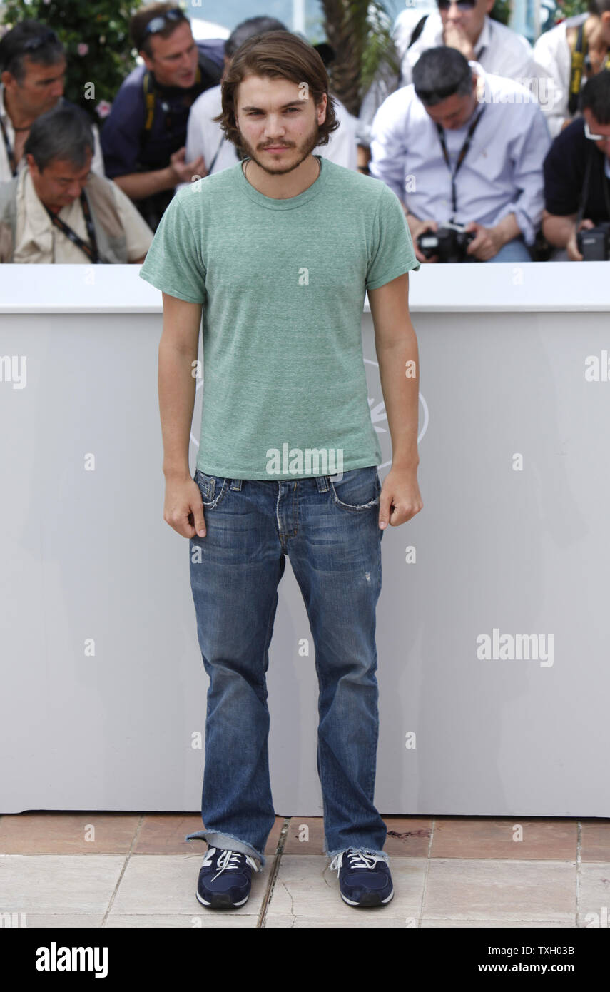 Actor Emile Hirsh arrives at a photocall for the film "Taking Woodstock ...