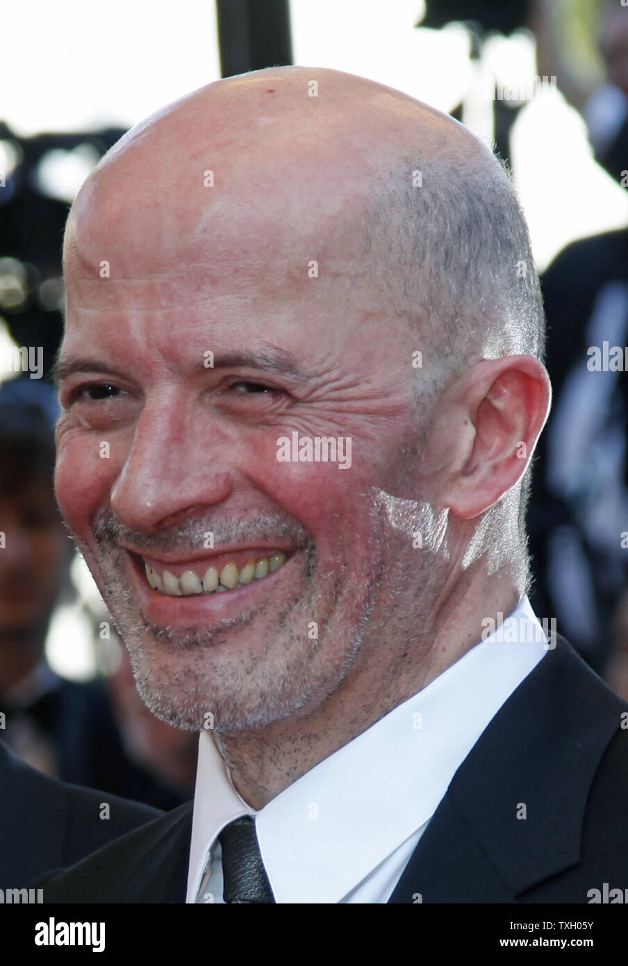 Director Jacques Audiard arrives on the red carpet before a screening ...