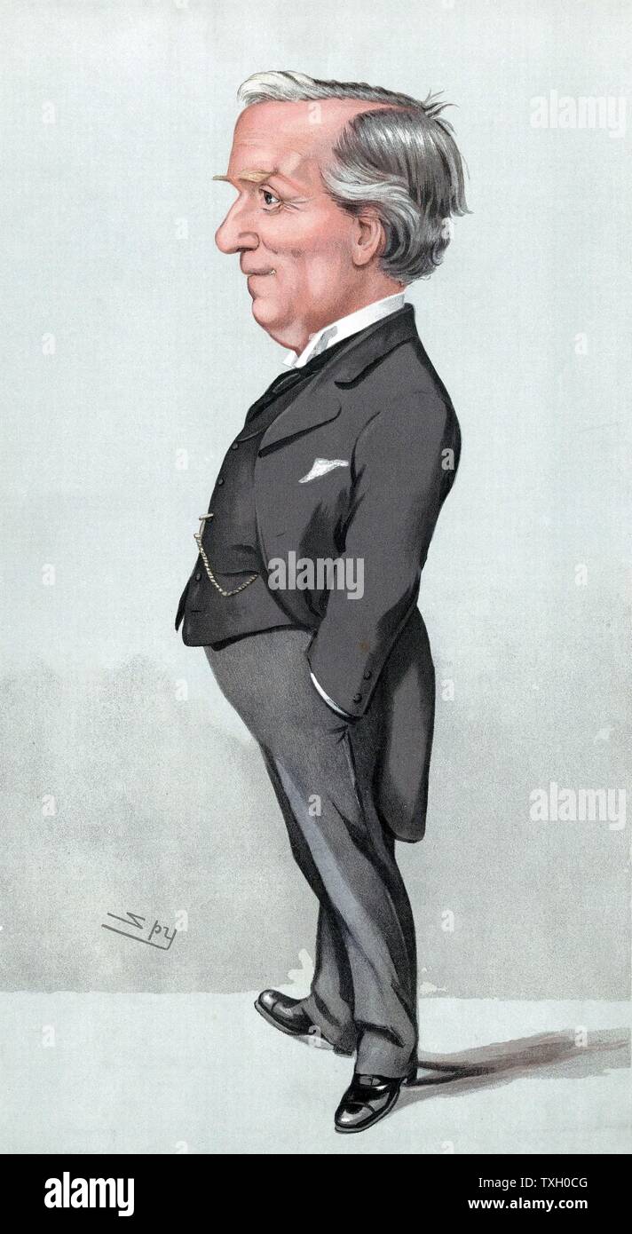 Herbert Henry Asquith (1852-1928) British Liberal statesman. Prime ...