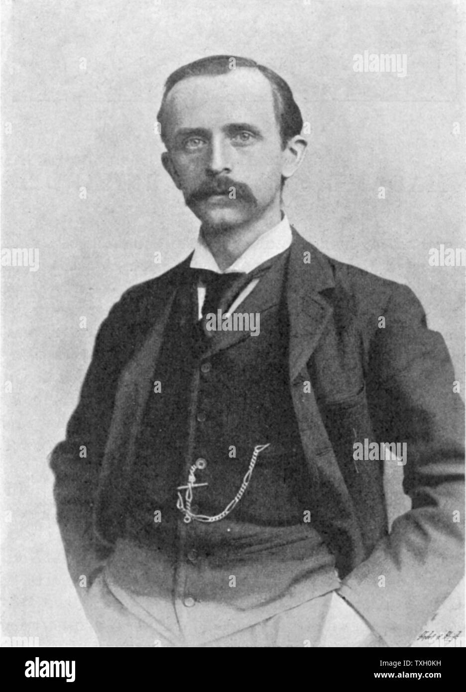 James Matthew Barrie (1860-1937) Scottish playwright and novelist ...