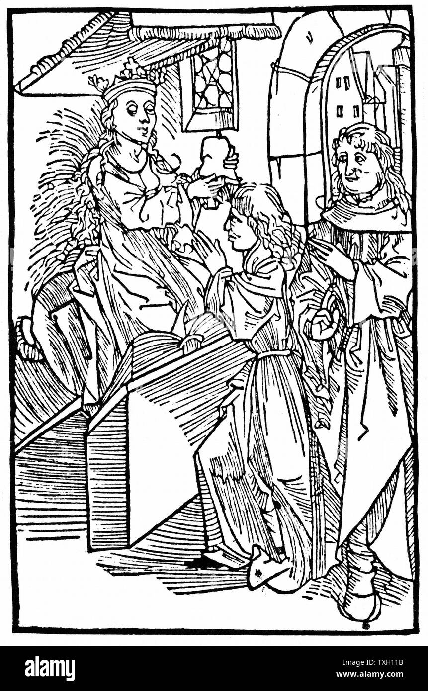 Cassandra, legendary Greek Trojan princess and prophetess, daughter of ...