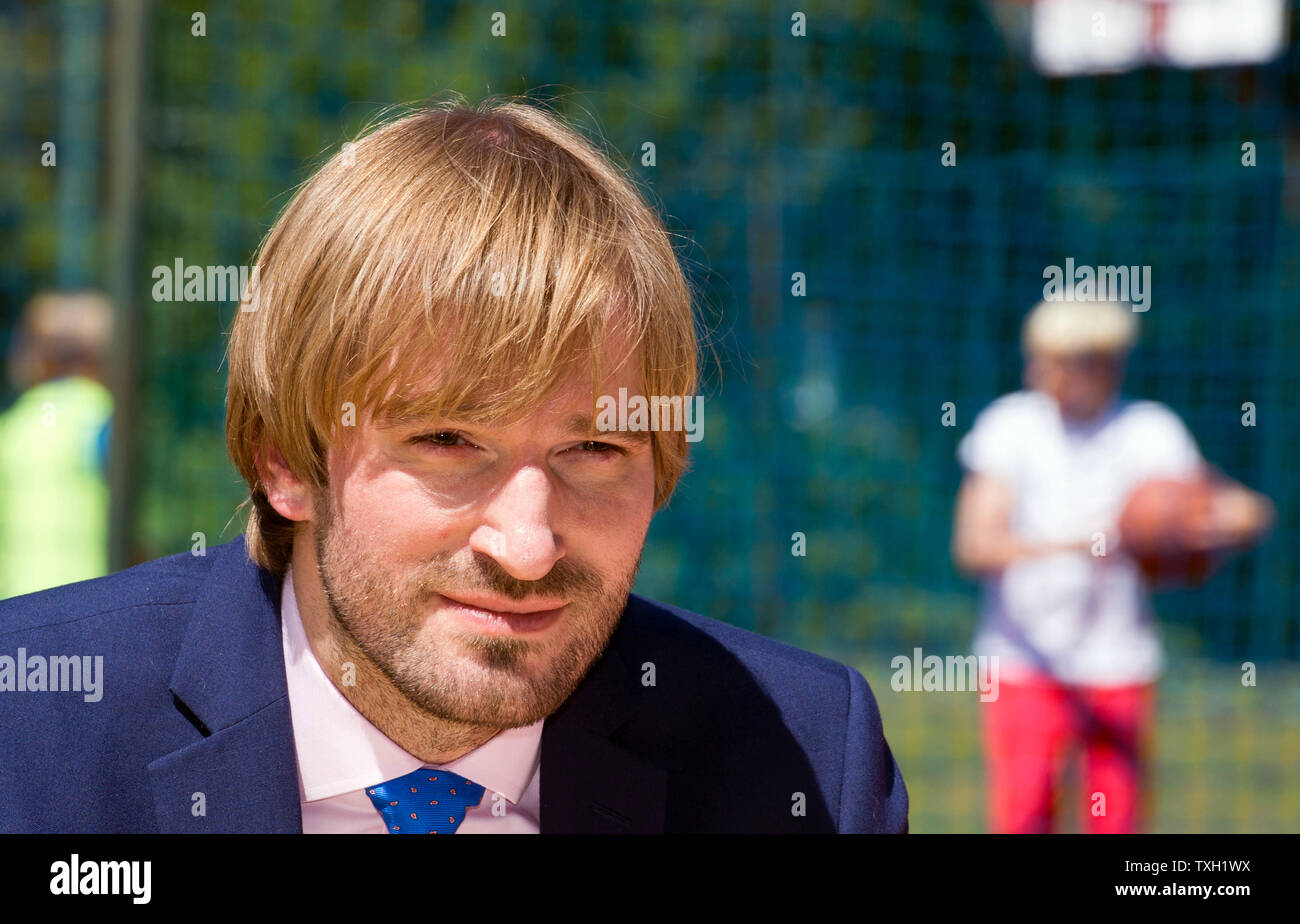 Czech Health Minister Adam Vojtech attends a press conference on ...