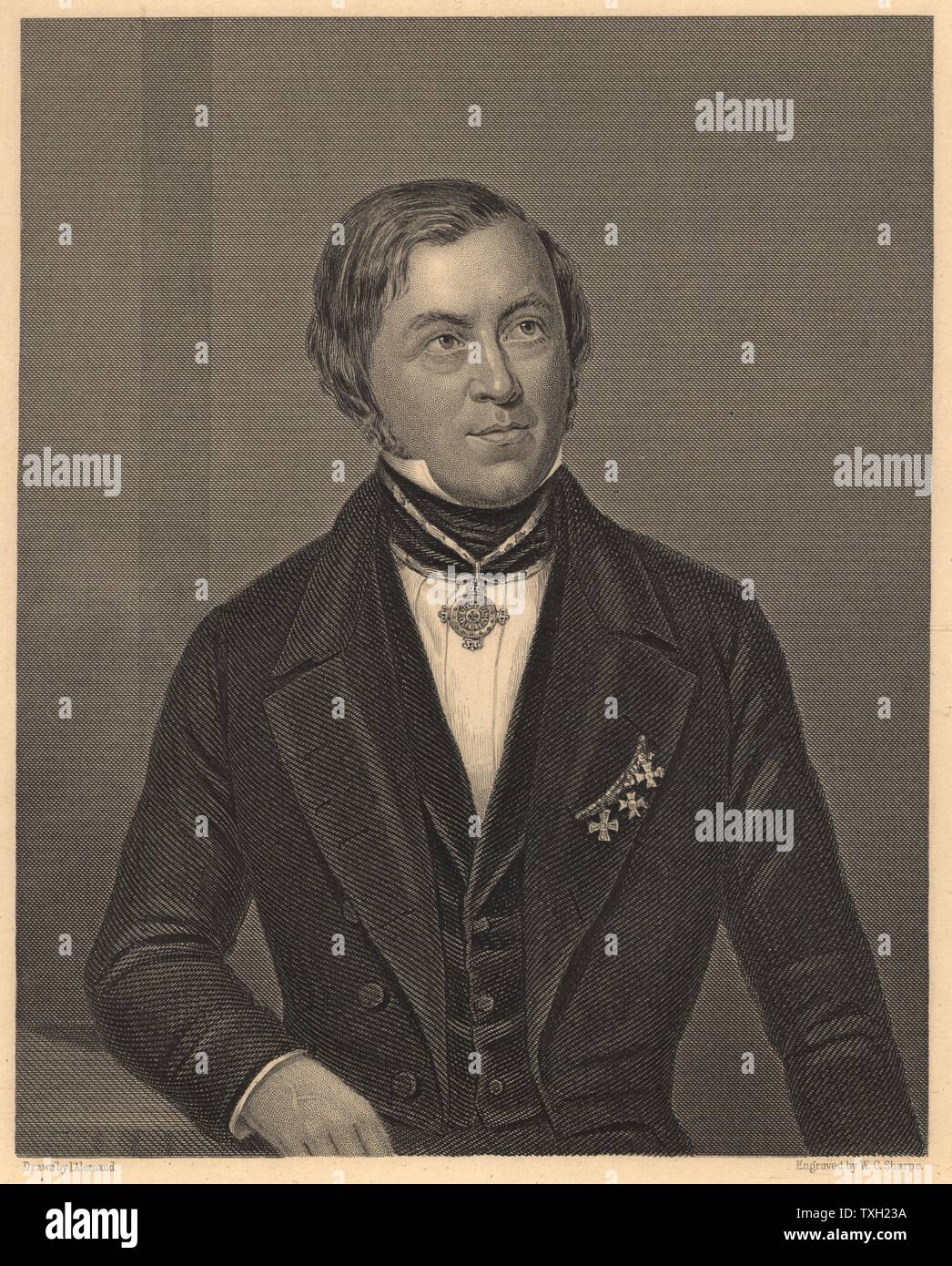 Eilhard Mitscherlich (1794-1863), German chemist and crystallographer ...