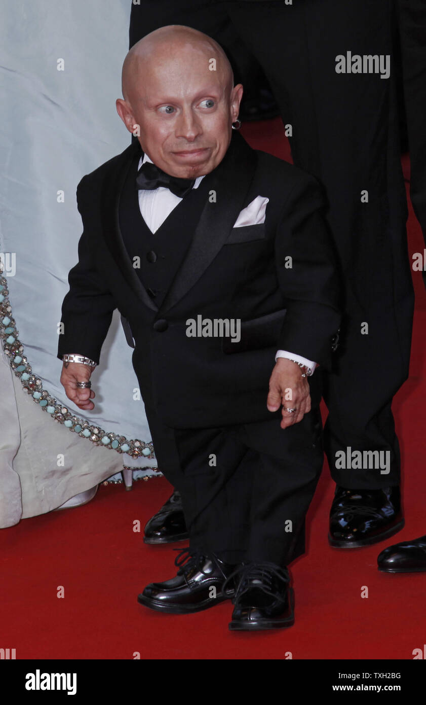 Actor Verne Troyer arrives on the red carpet before a screening of the ...