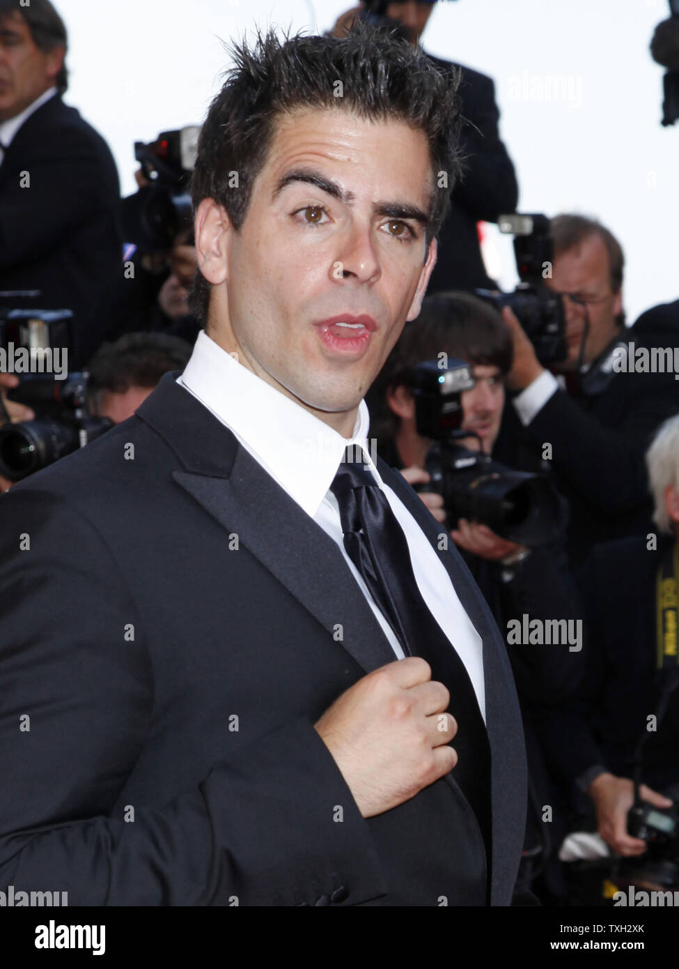 Actor Eli Roth arrives on the red carpet before the closing ceremony of ...