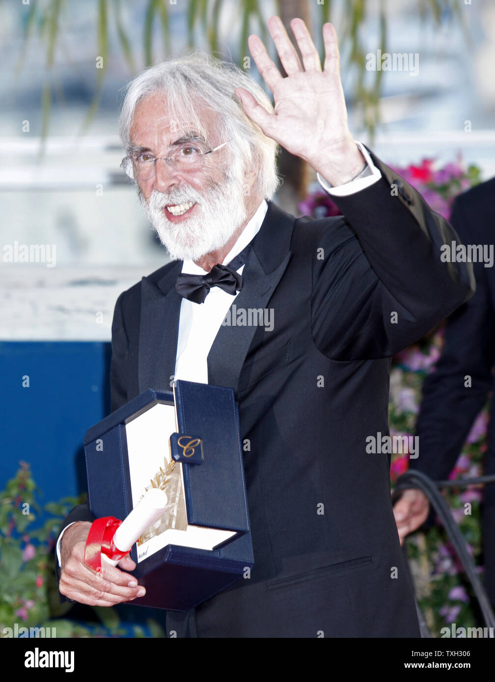Director Michael Haneke, winner of the Palme D'Or for "The White Ribbon ...