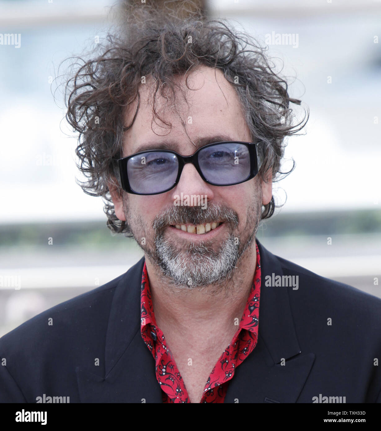 Jury president Tim Burton arrives at the jury photocall during the 63rd ...