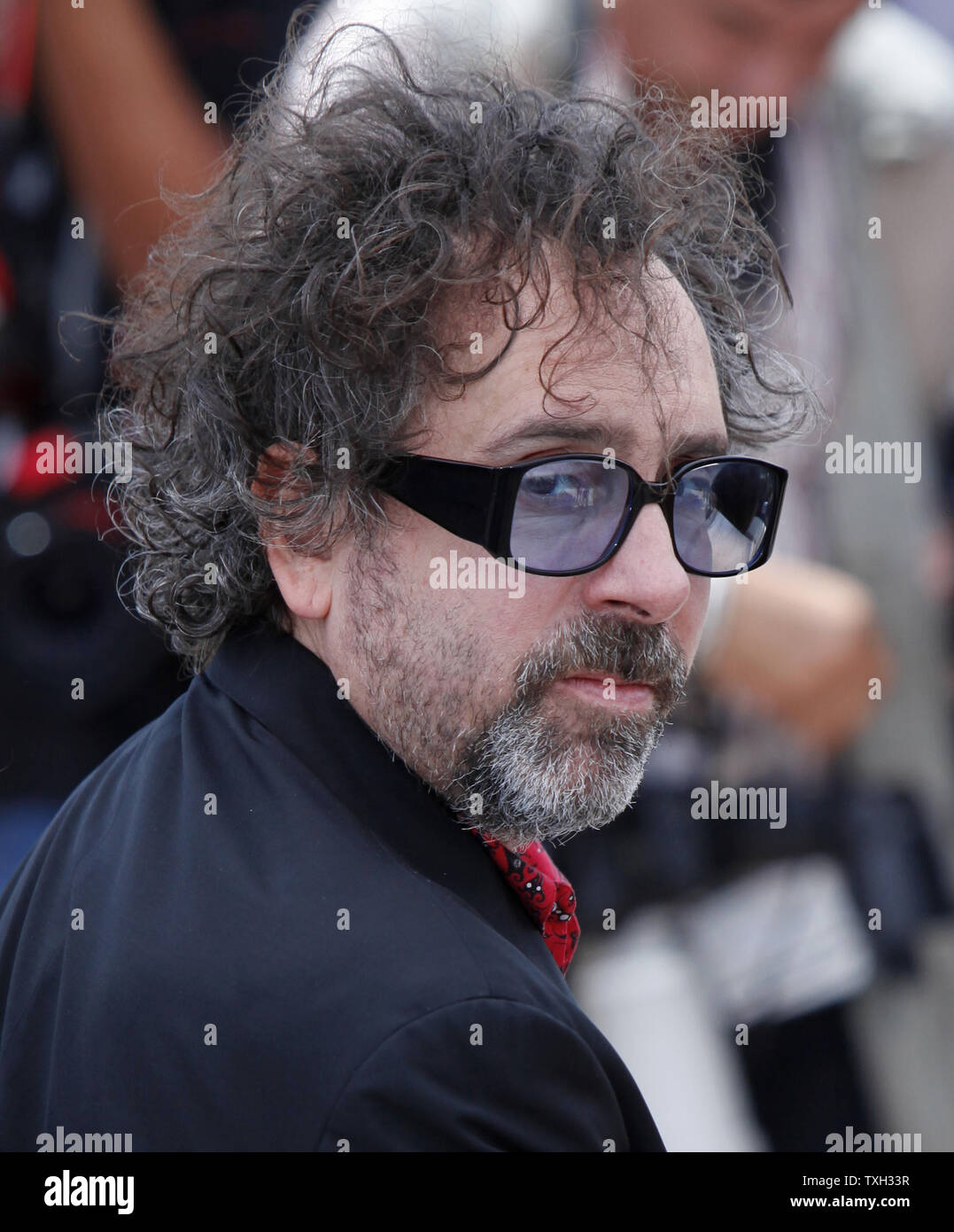 Jury president Tim Burton arrives at the jury photocall during the 63rd ...