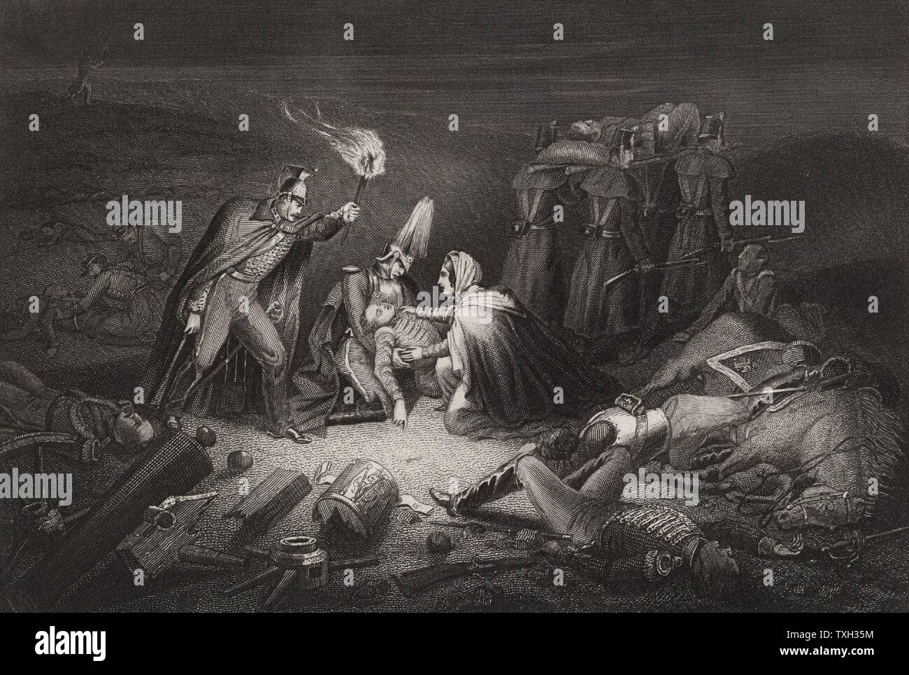 Battlefield dead bodies hi-res stock photography and images - Alamy