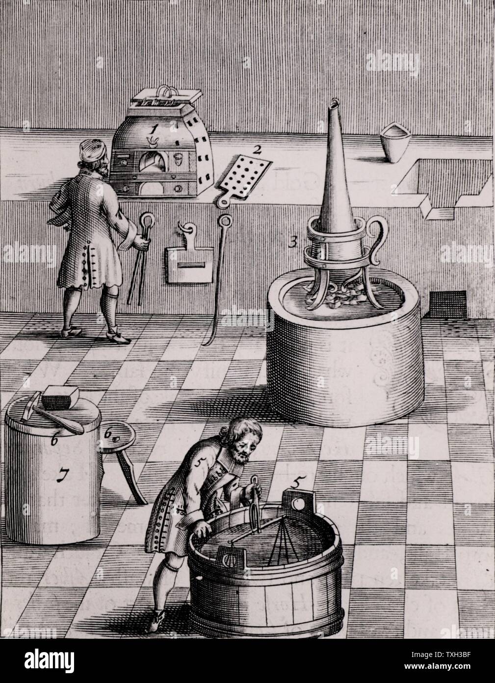 Gold parting furnace hi-res stock photography and images - Alamy