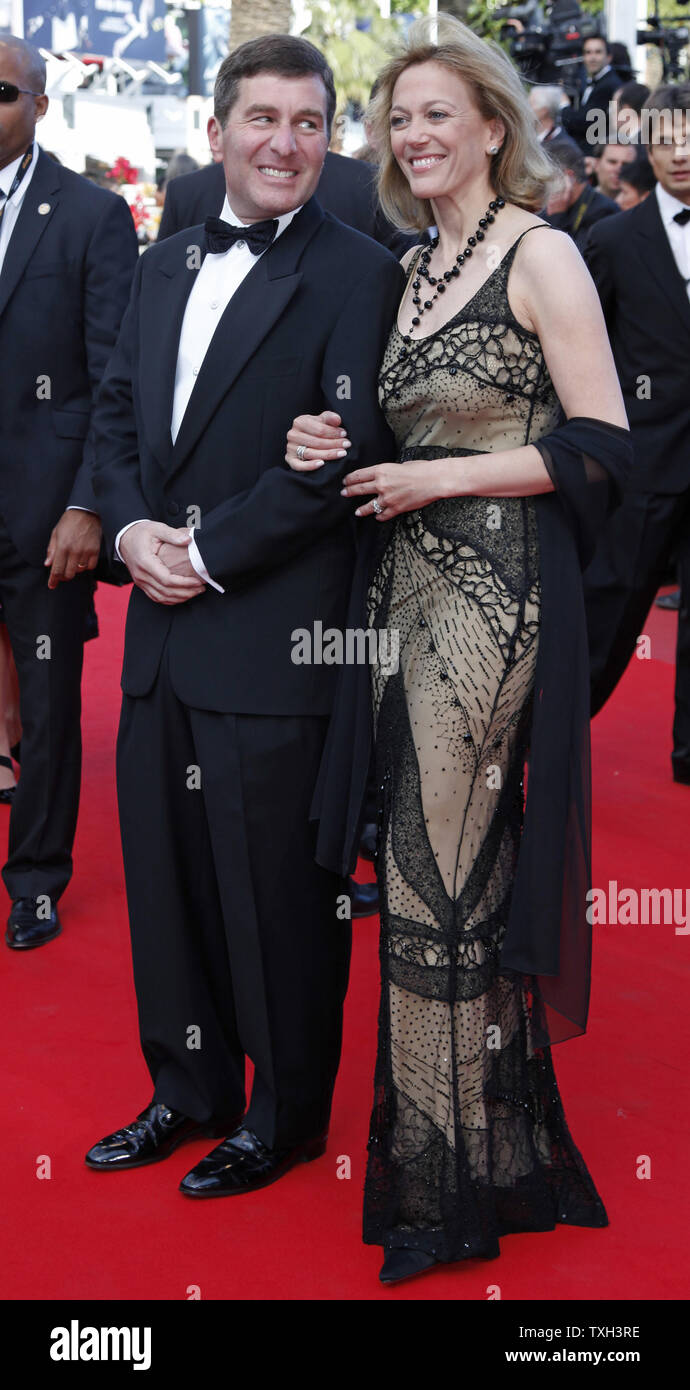 U.S. Ambassdor to France Charles H. Rivkin and his wife Susan Tolson ...