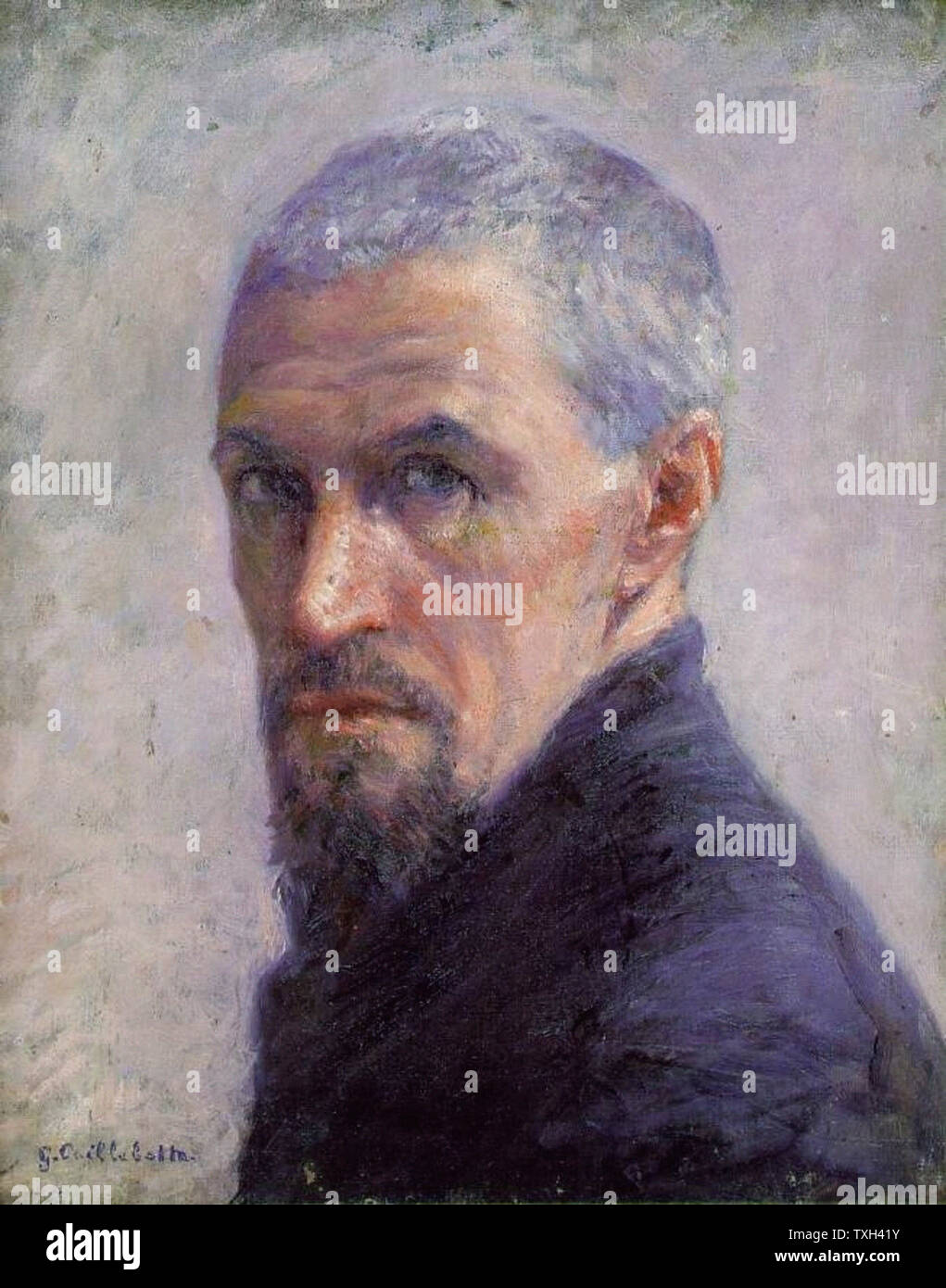 Gustave caillebotte self portrait hi-res stock photography and images ...