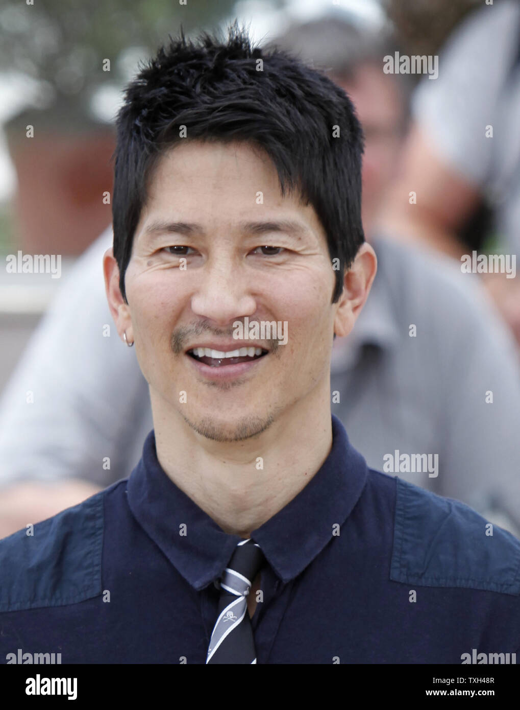 Gregg Araki arrives at a photocall for the film "Kaboom" at the 63rd ...