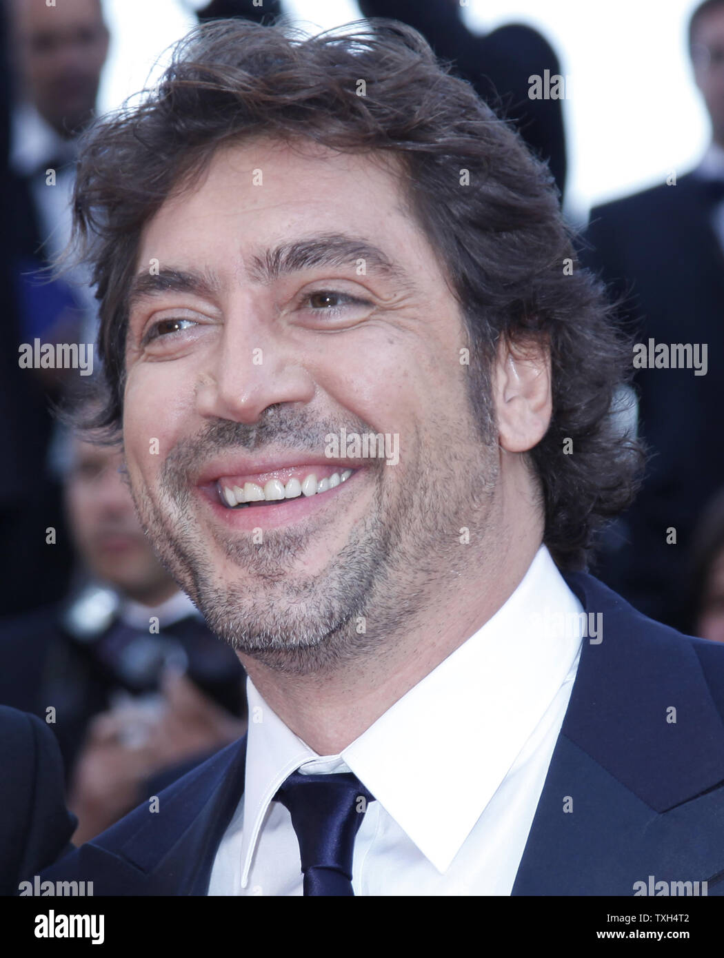 Javier Bardem arrives on the red carpet before the screening of the ...