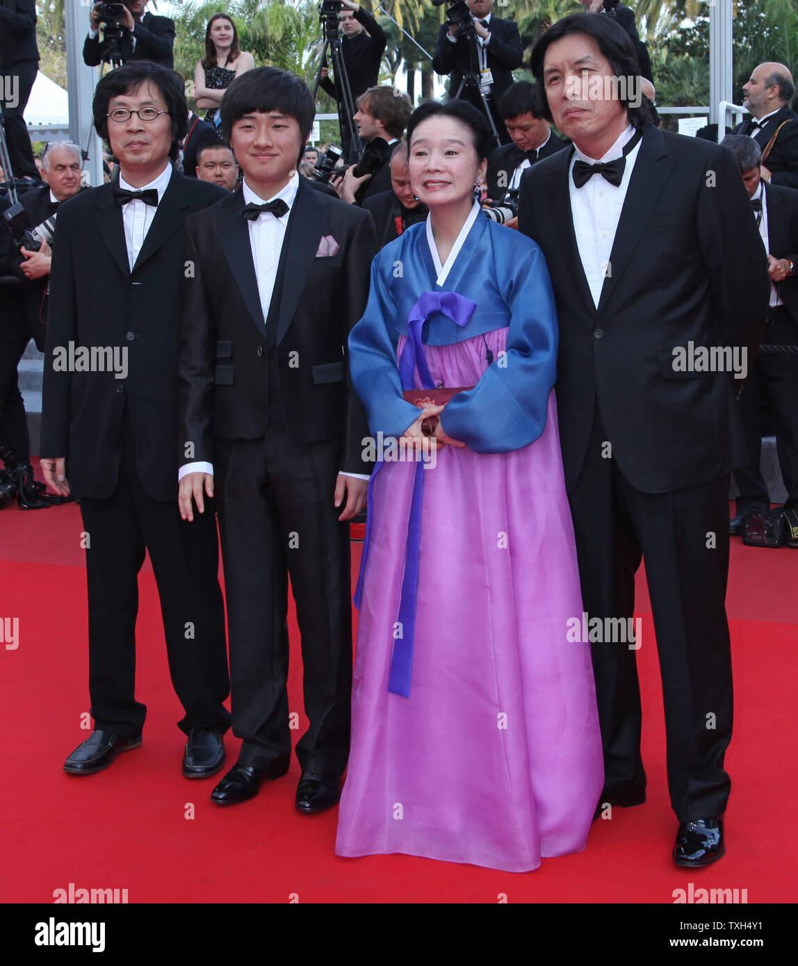 (From L to R) Lee Joondong, Lee David, Yun Junghee and Lee Changdong ...