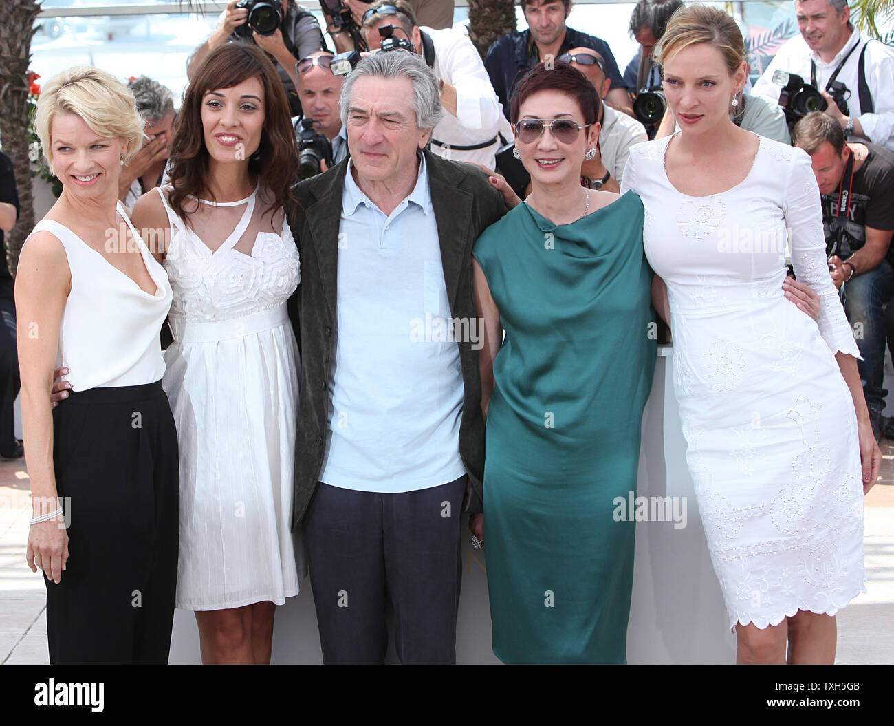 (From L to R) Linn Ullmann, Martina Gusman, Jury president Robert De ...