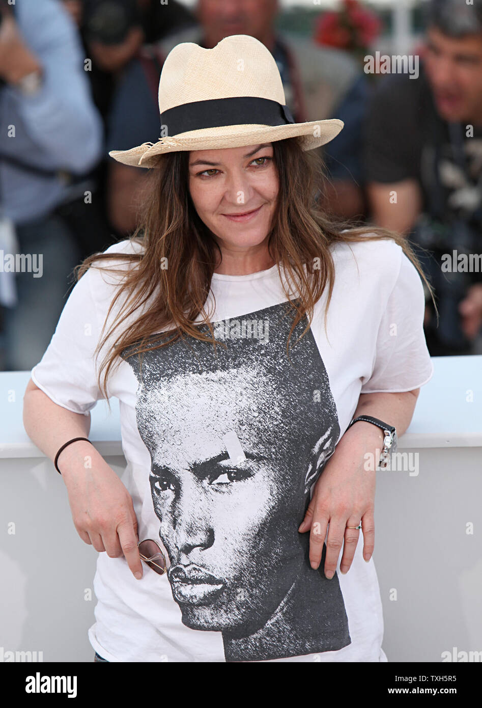 Lynne Ramsay arrives at a photocall for the film "We Need to Talk About ...