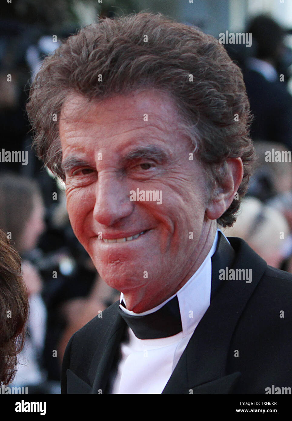 Jack Lang arrives on the red carpet before the screening of the film ...