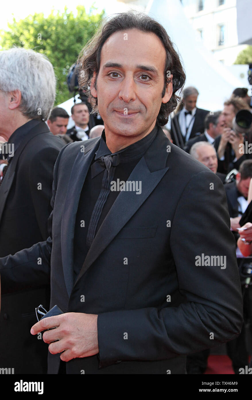 Alexandre Desplat arrives on the red carpet before the screening of the ...