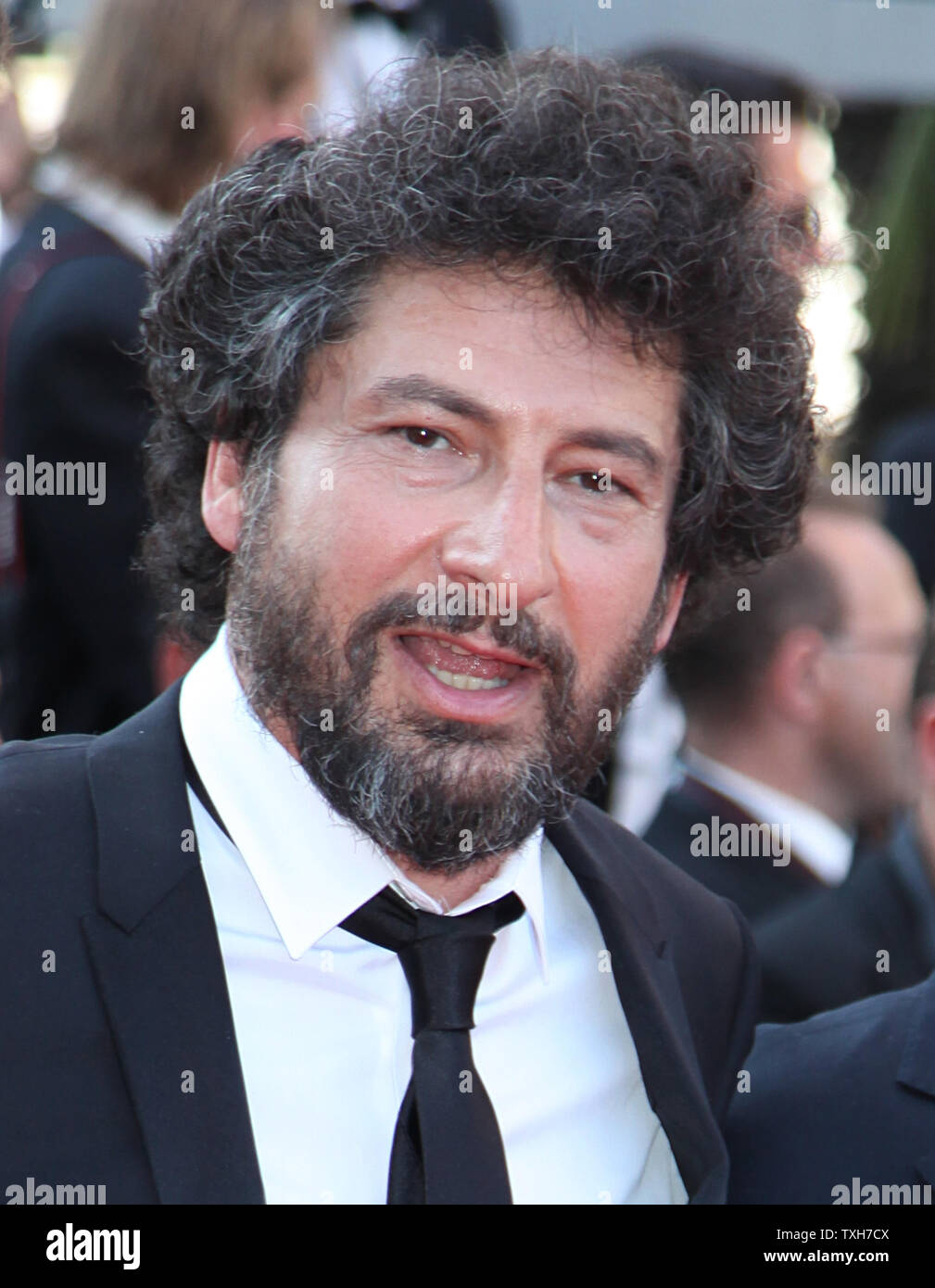Radu Mihaileanu arrives on the red carpet before the screening of the ...