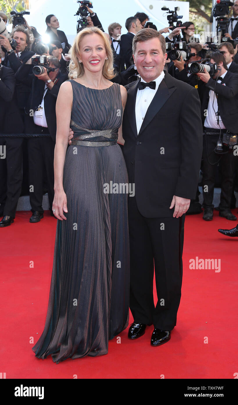 U.S. Ambassador to France Charles Rivkin and his wife Susan Tolson ...