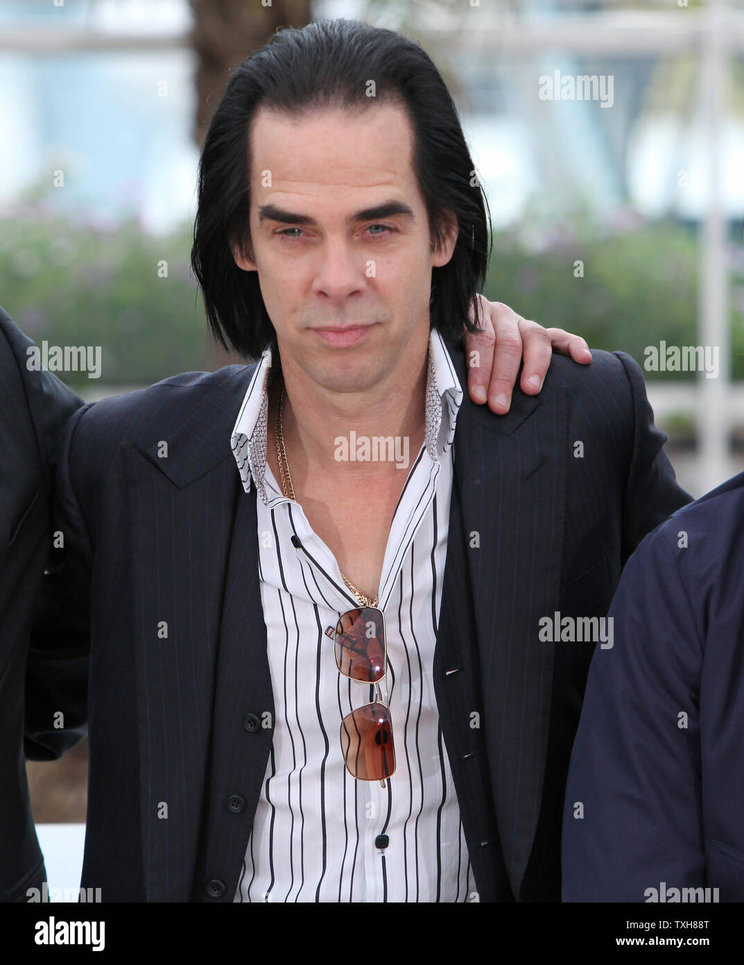 Nick Cave arrives at a photocall for the film "Lawless" during the 65th ...