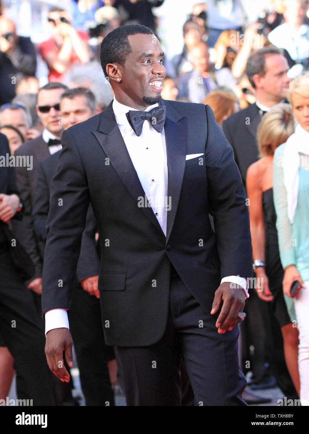 Sean "Diddy" Combs arrives on the red carpet before the screening of ...