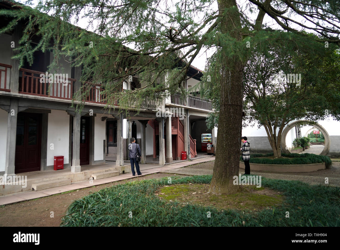 Scenery of Jiang's former residence in Fenghua Xikou Stock Photo - Alamy