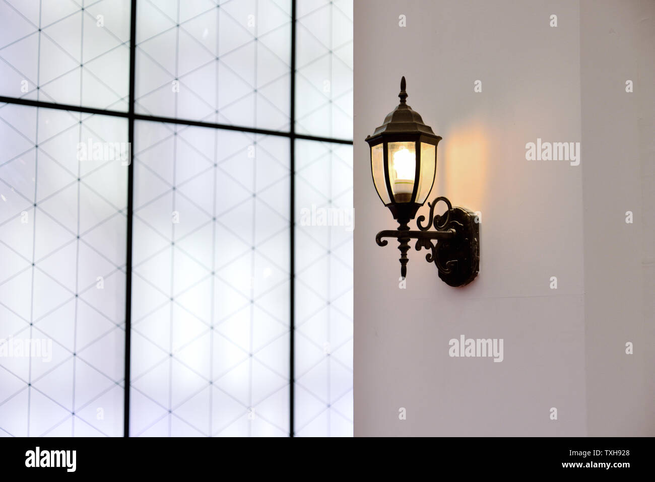 Interior of buildings with lights bright hi-res stock photography and ...