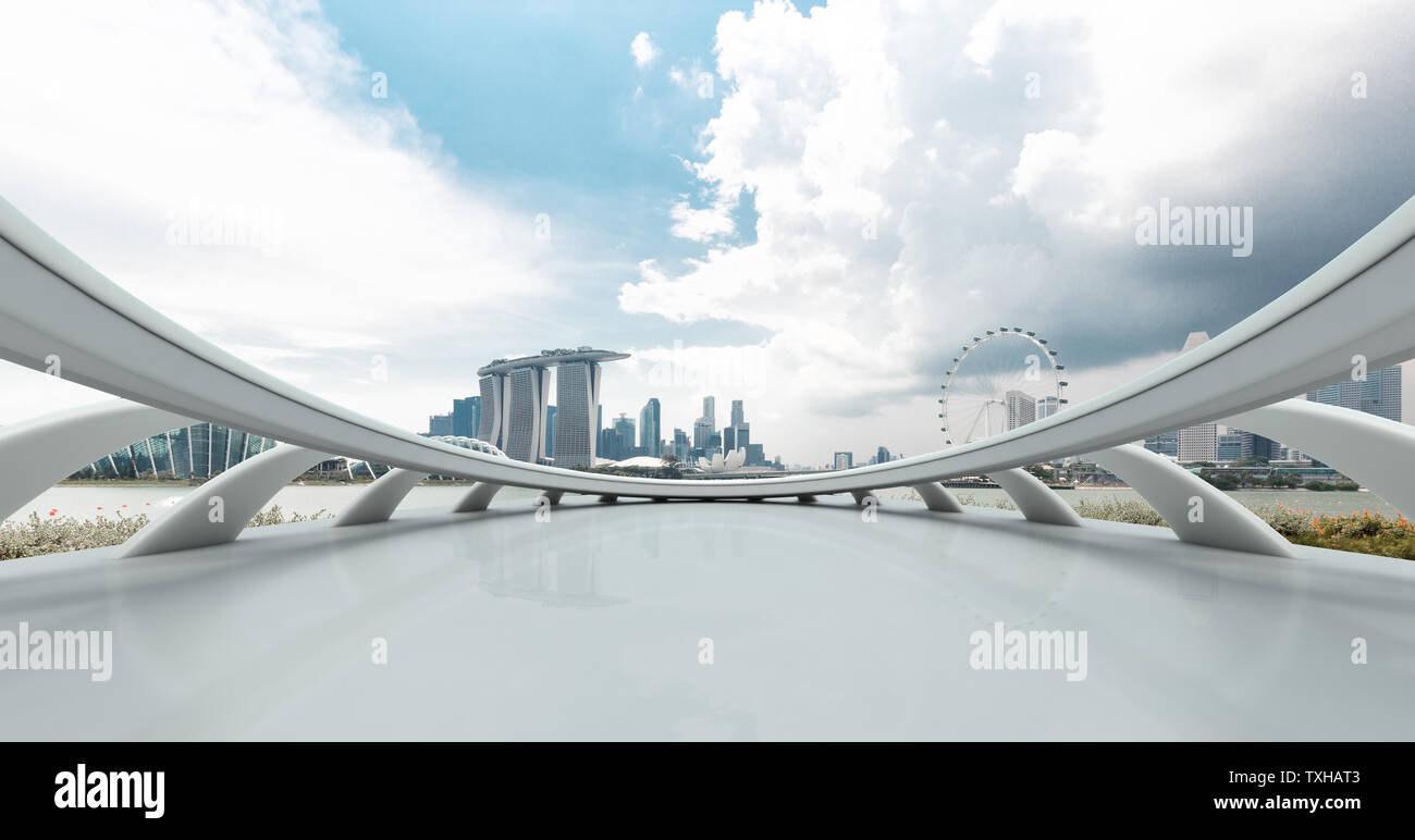 Modern roads and bridges hi-res stock photography and images - Alamy