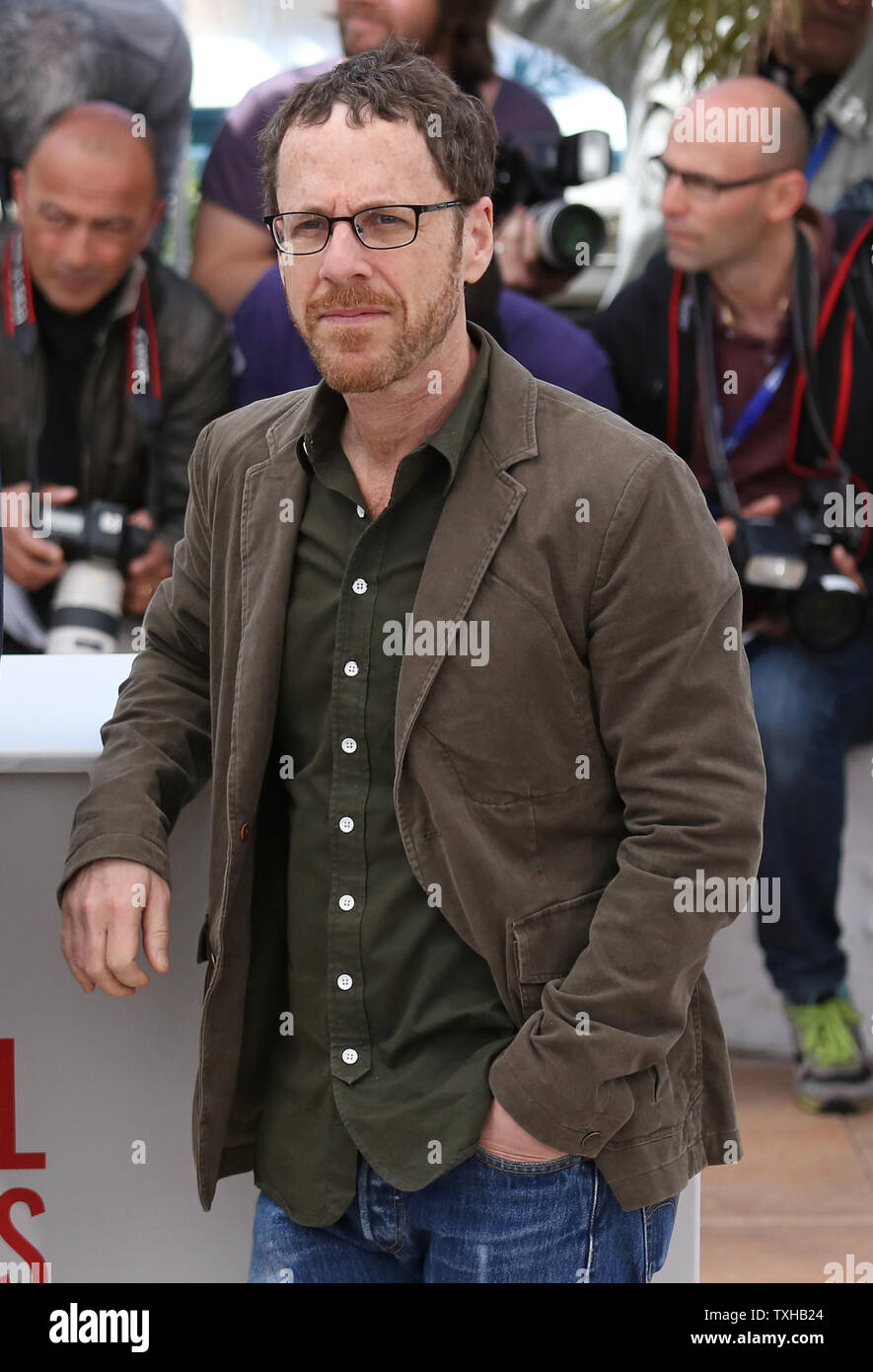 Ethan Coen arrives at a photo call for the film "Inside Llewyn Davis ...