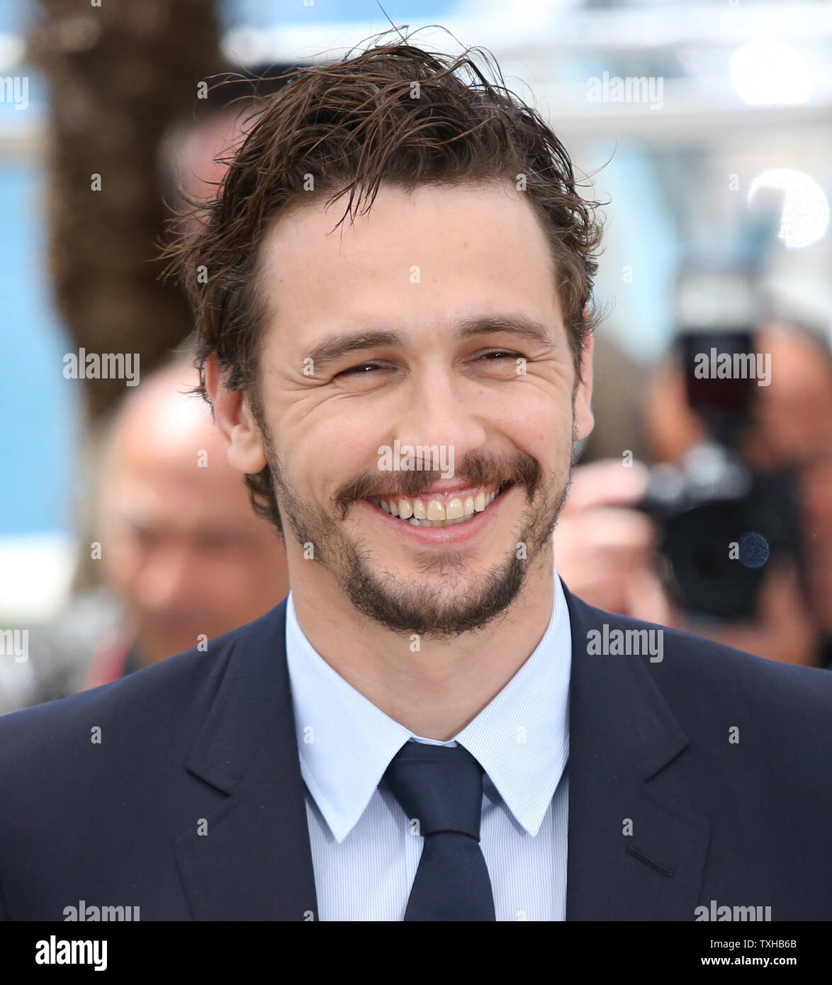 James Franco arrives at a photo call for the film "As I Lay Dying ...