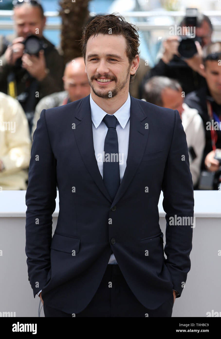James Franco arrives at a photo call for the film "As I Lay Dying ...
