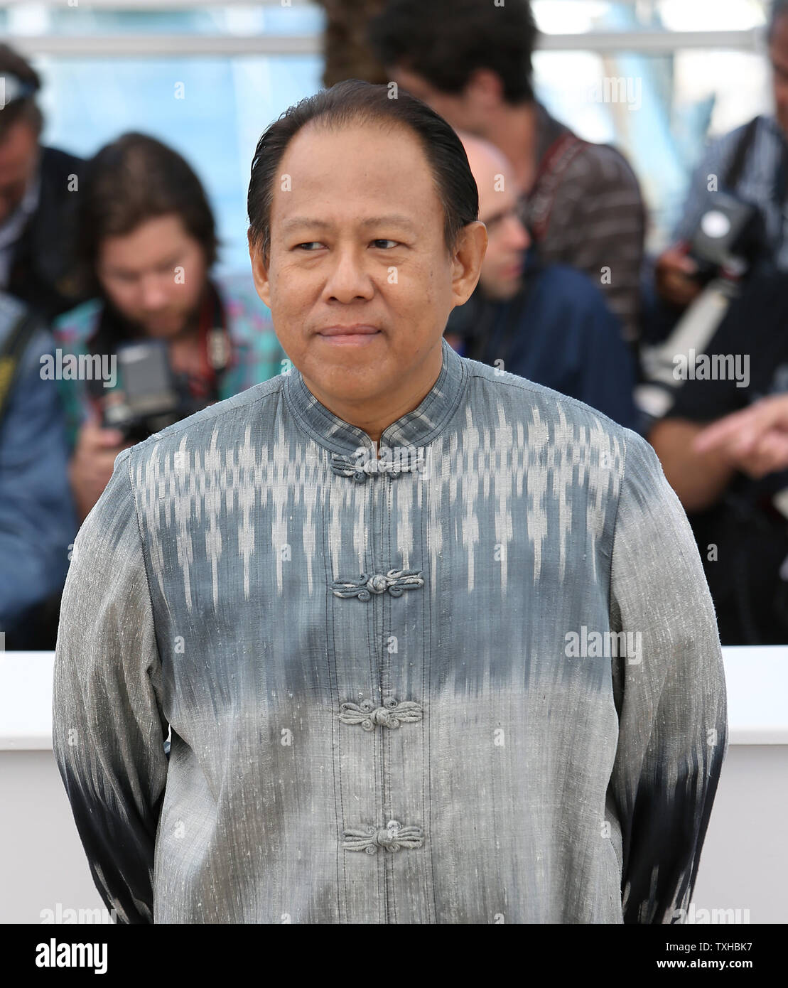 Vithaya Pansringarm arrives at a photo call for the film "Only God ...