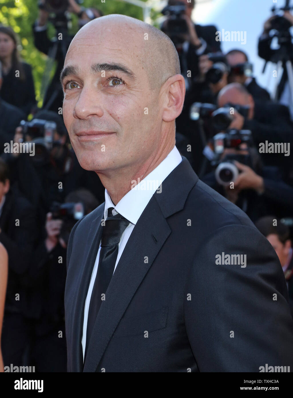 Jean-Marc Barr arrives on the red carpet before the screening of the ...