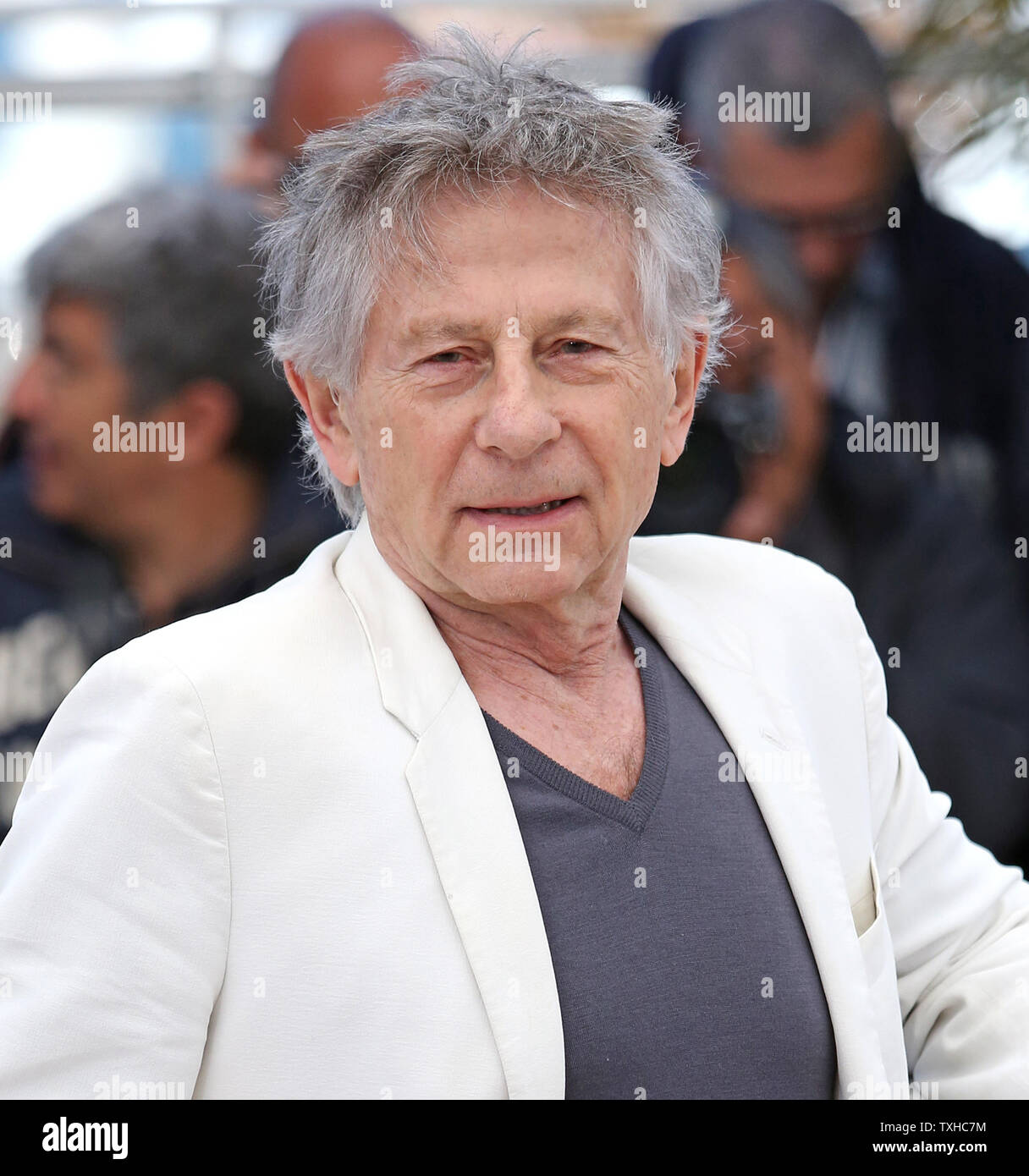 Roman Polanski arrives at a photo call for the film "La Venus a la ...