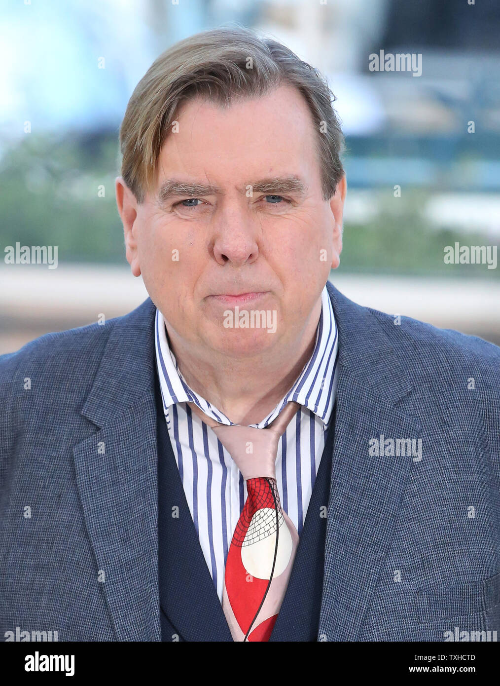 Timothy Spall arrives at a photo call for the film "Mr. Turner" during ...