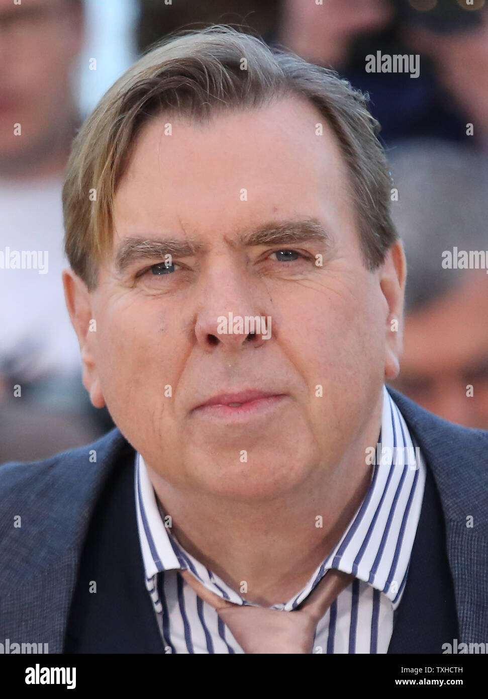 Timothy Spall arrives at a photo call for the film "Mr. Turner" during ...