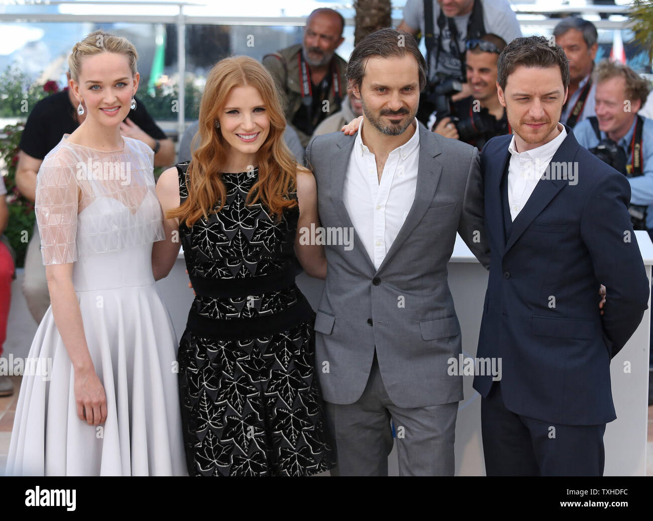 Jessica chastain and ned benson hi-res stock photography and images - Alamy
