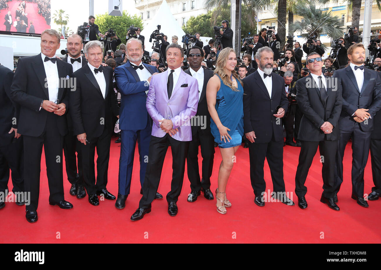 Ronda Rousey Expendables 3 Red Dress