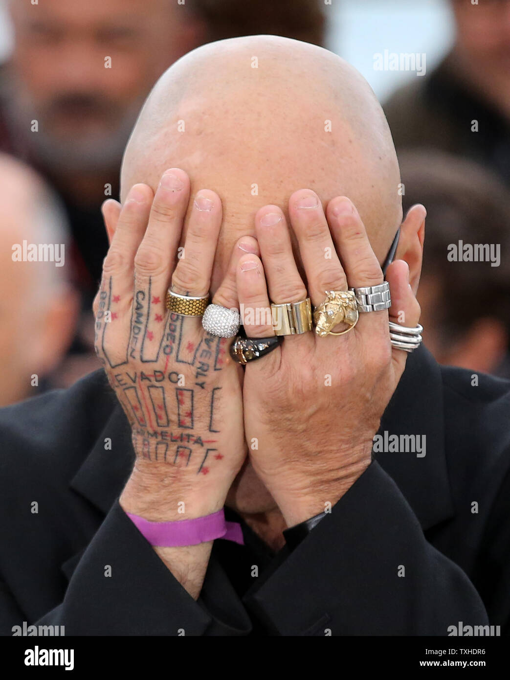 Bruce Wagner arrives at a photo call for the film "Maps to the Stars ...