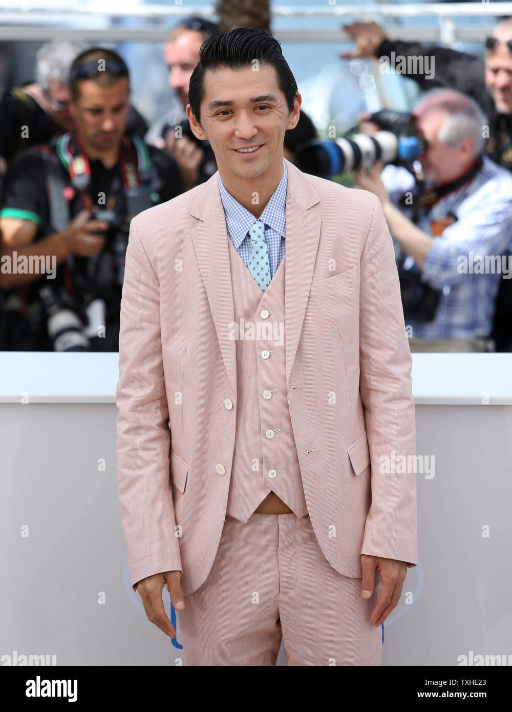 Jun Murakami arrives at a photo call for the film "Still the Water ...