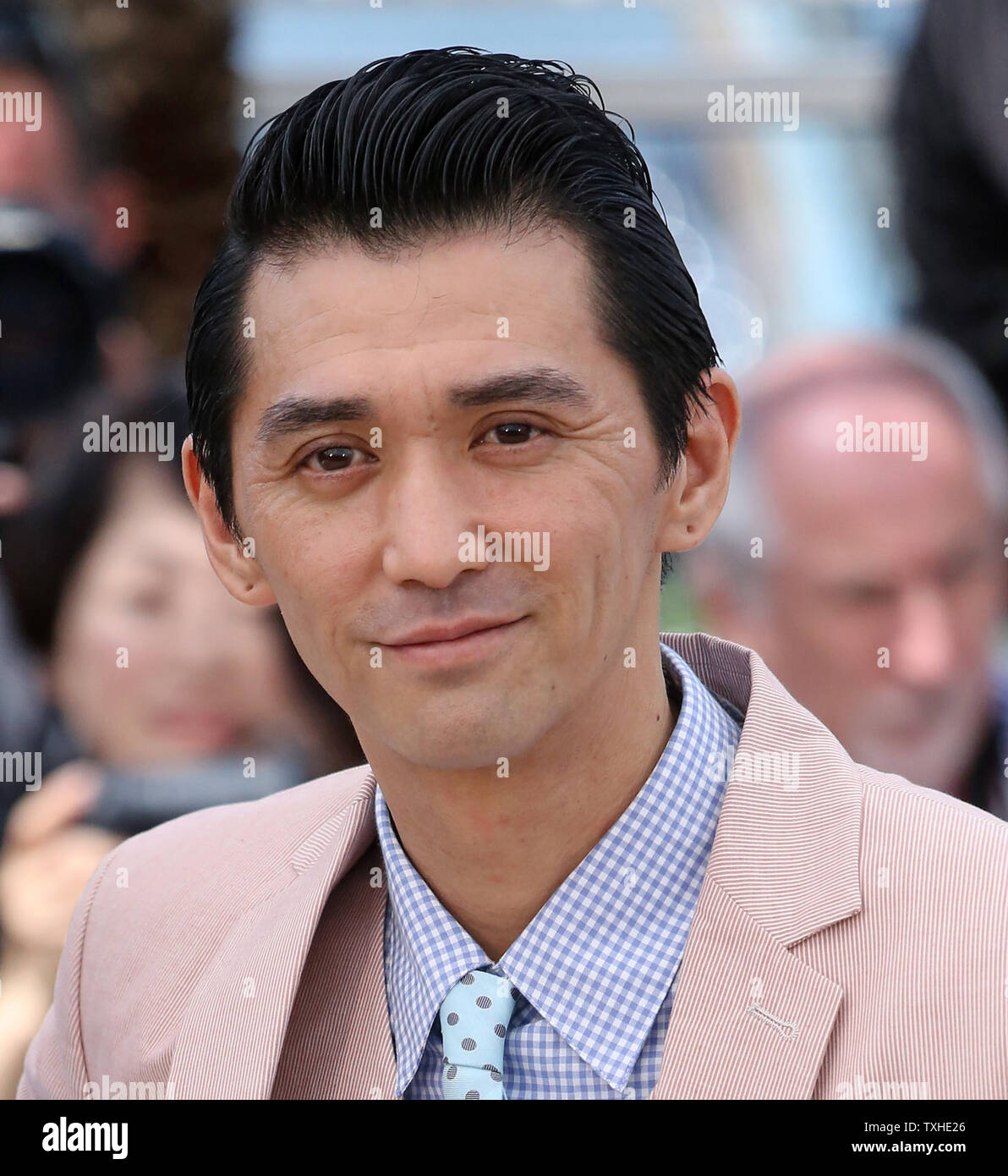 Jun Murakami arrives at a photo call for the film "Still the Water ...