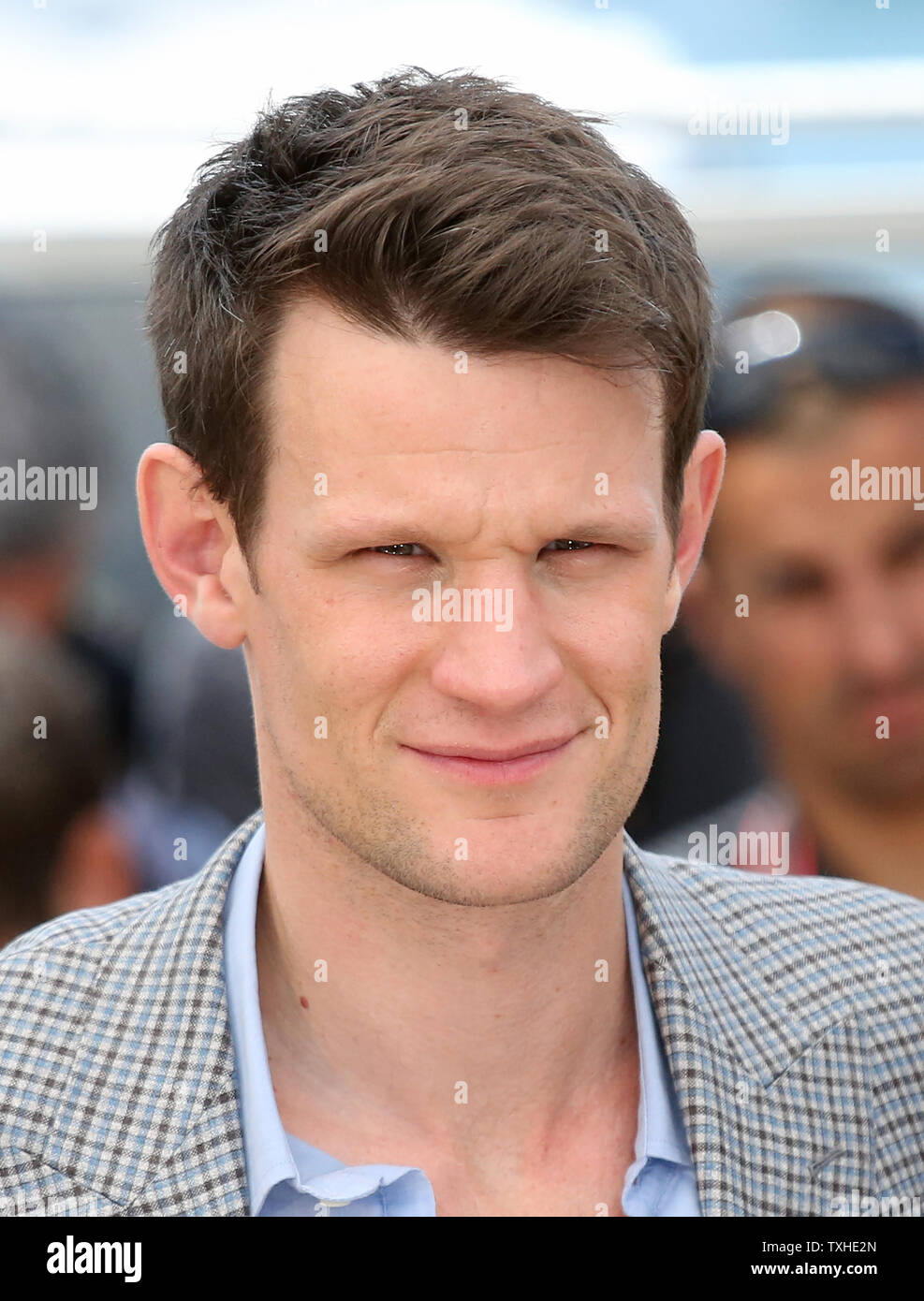 Matt Smith arrives at a photo call for the film "Lost River" during the ...