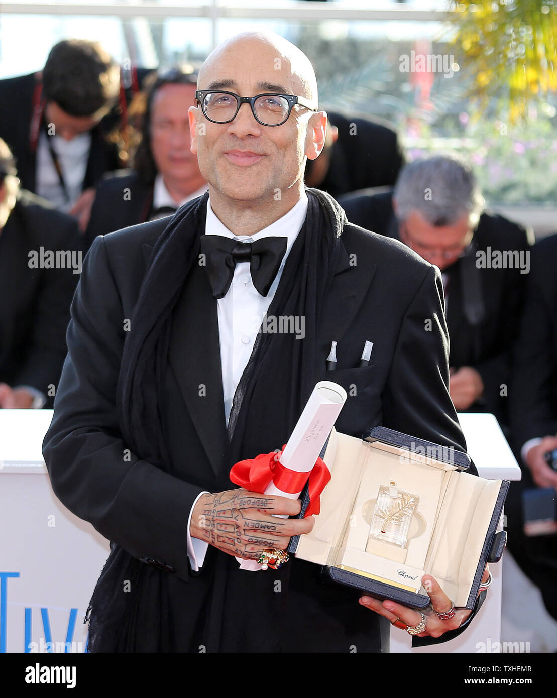 Bruce Wagner arrives at the award photo call after receiving the Best ...