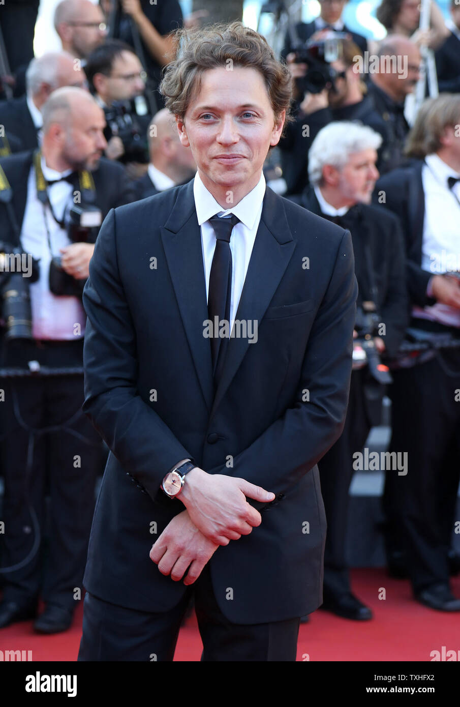 Raphael Haroche arrives on the red carpet before the screening of the ...