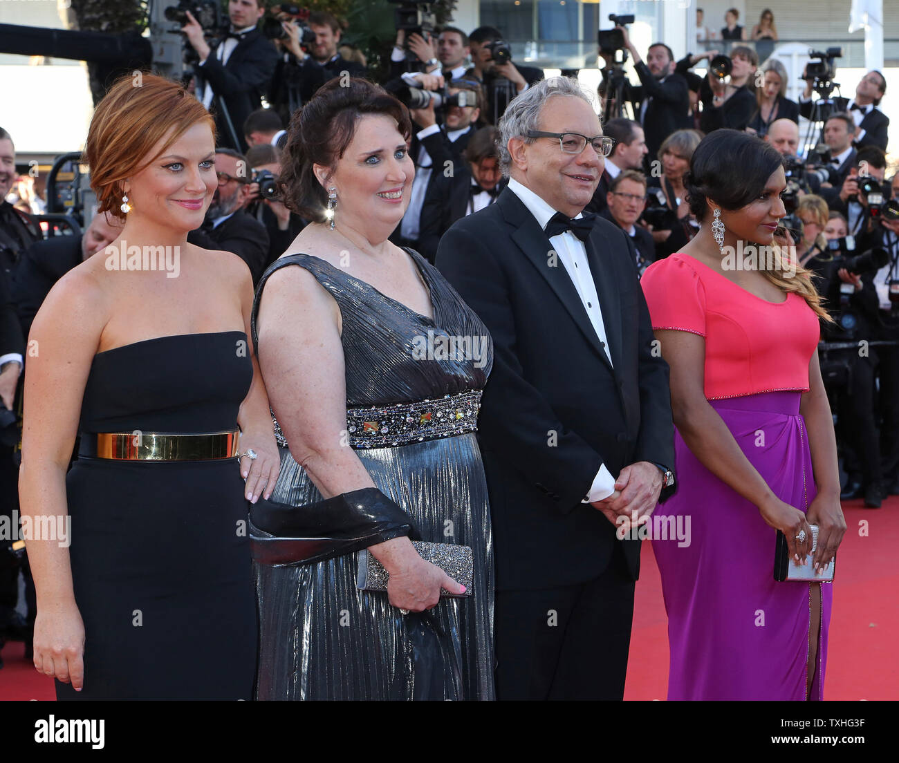 (From L to R) Amy Poehler, Phyllis Smith, Lewis Black and Mindy Kaling ...