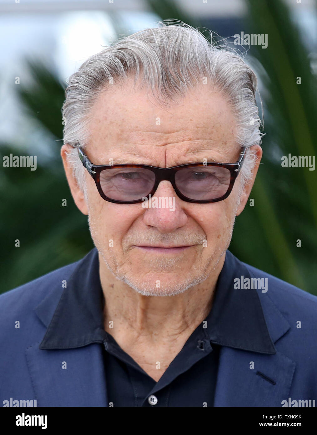 Harvey Keitel arrives at a photocall for the film "Youth" during the ...