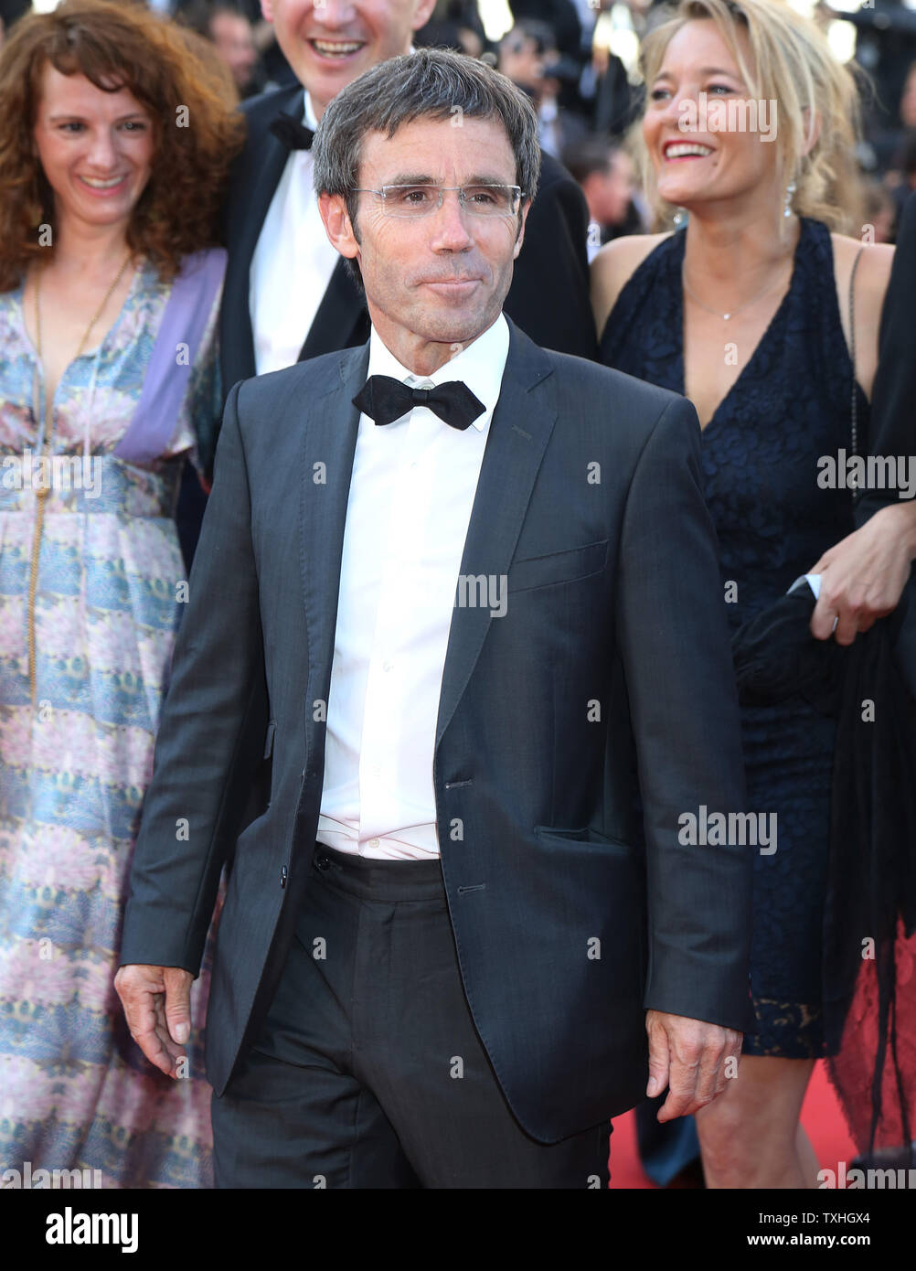David Pujadas arrives on the red carpet before the screening of the ...