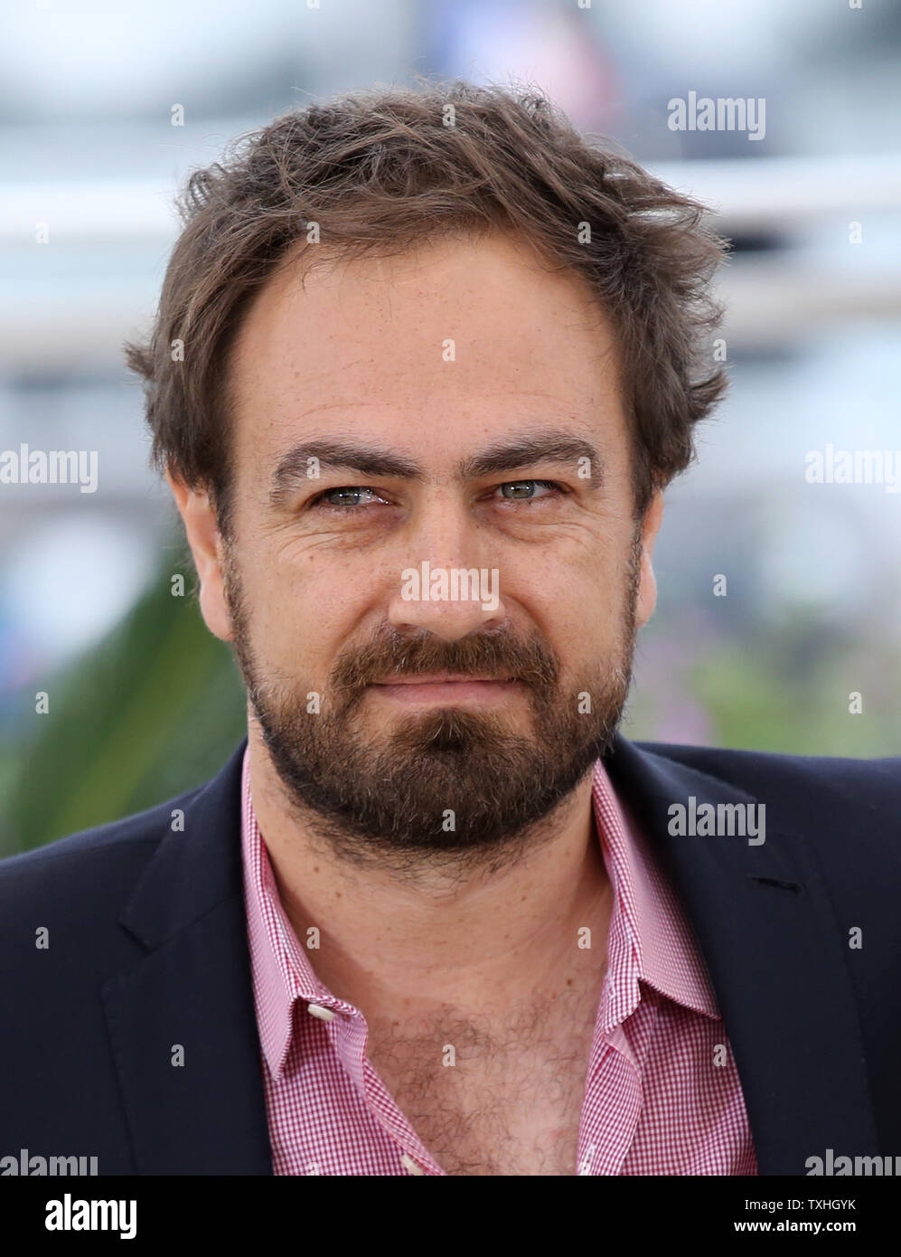 Justin Kurzel arrives at a photocall for the film "Macbeth" during the ...